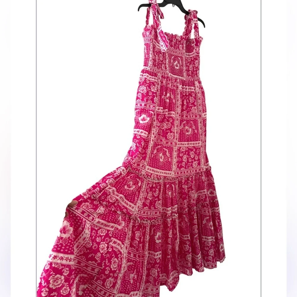 crown & ivy | Dresses | Crown And Ivy Hibiscus Maxi Dress Nwt | Poshmark
